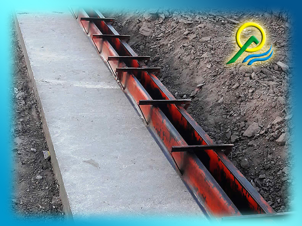Obra de Cordón Cuneta y Badén en calles Rio III y 9 de Julio - Tanti