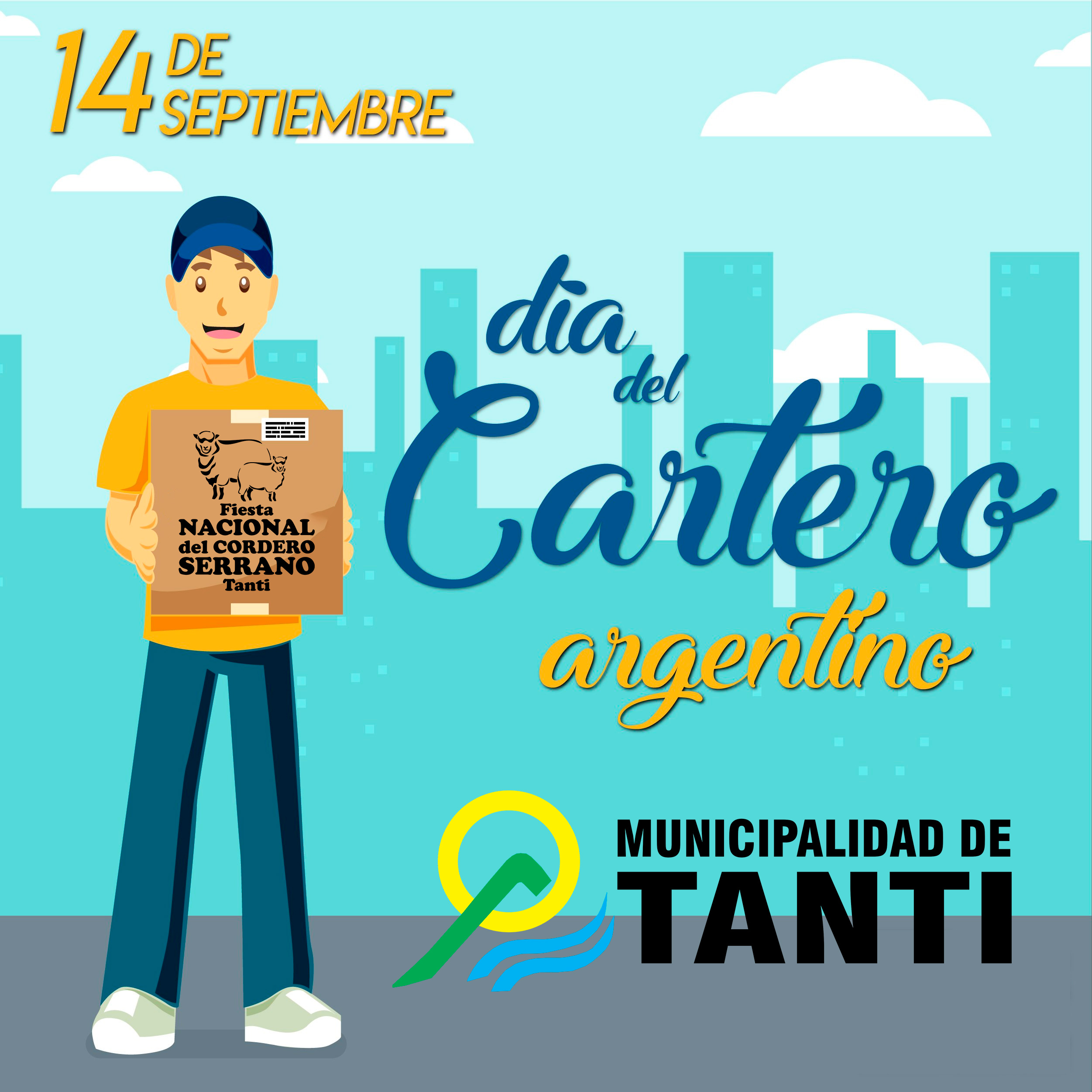 14 de Septiembre - Día del Cartero - Tanti
