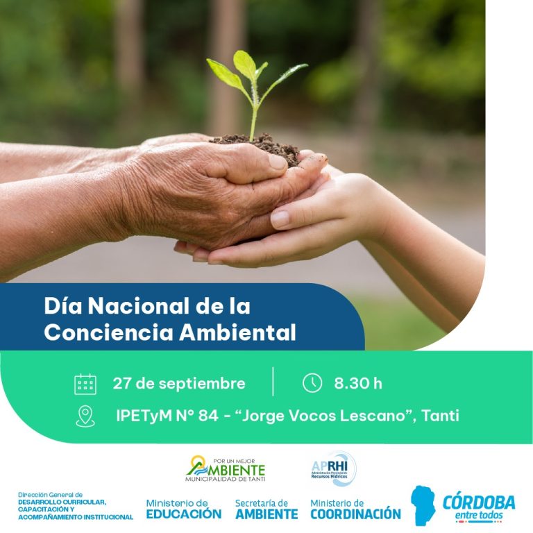 Jornada de Educación, Concientización y Sensibilización Ambiental - Tanti Jornada de Educación, Concientización y Sensibilización Ambiental - Tanti
