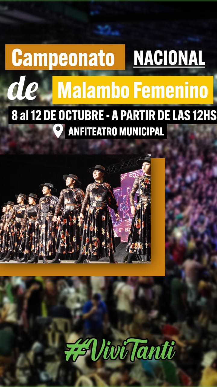 Campeonato Nacional de Malambo Femenino - Tanti